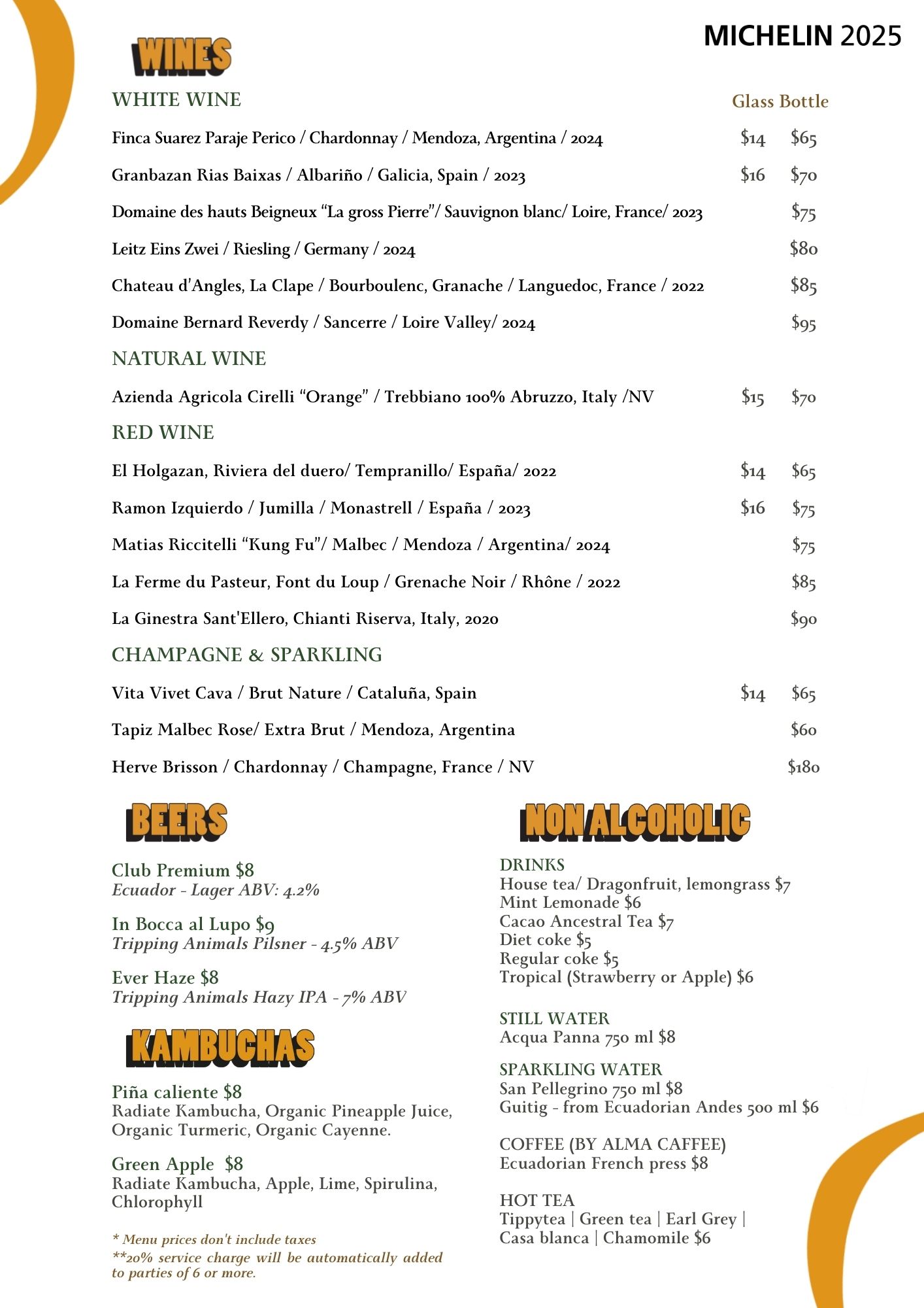 Menu – Cotoa